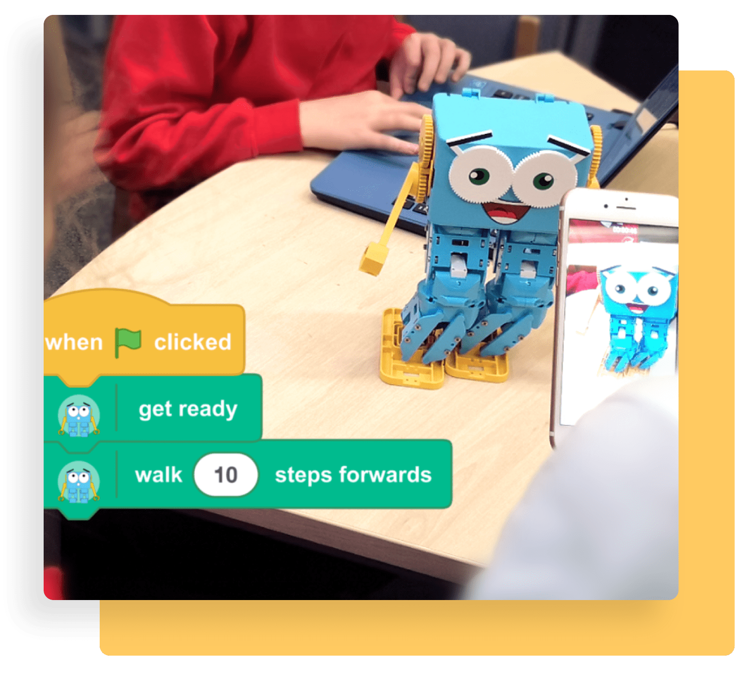 Marty in Primary & Elementary Education | Coding Foundations | Robotical